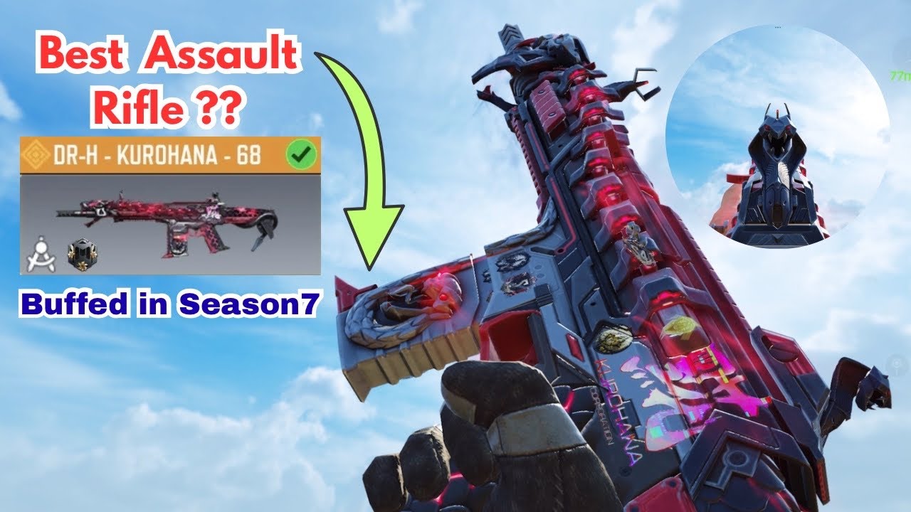 Is DRH Best Assault Rifle after Season7 Buff?? ️Best DRH Gunsmith ️CODM ...