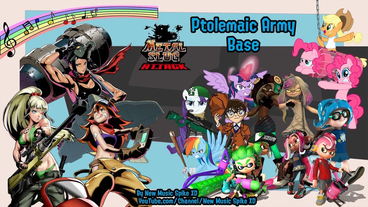 Metal Slug Attack (MSA) Ost Ptolemaic Army Base - YouTube