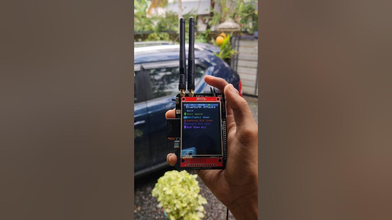 Esp32 Marauder wireless pentesting/hacking tool #computersecurity # ...