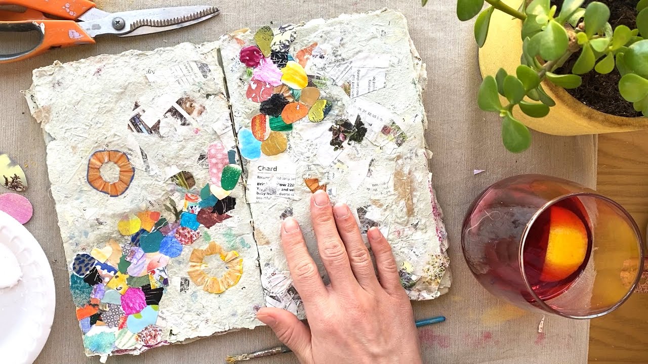 Accumulation Tells a Story - Gathering Life Experiences #collageart # ...