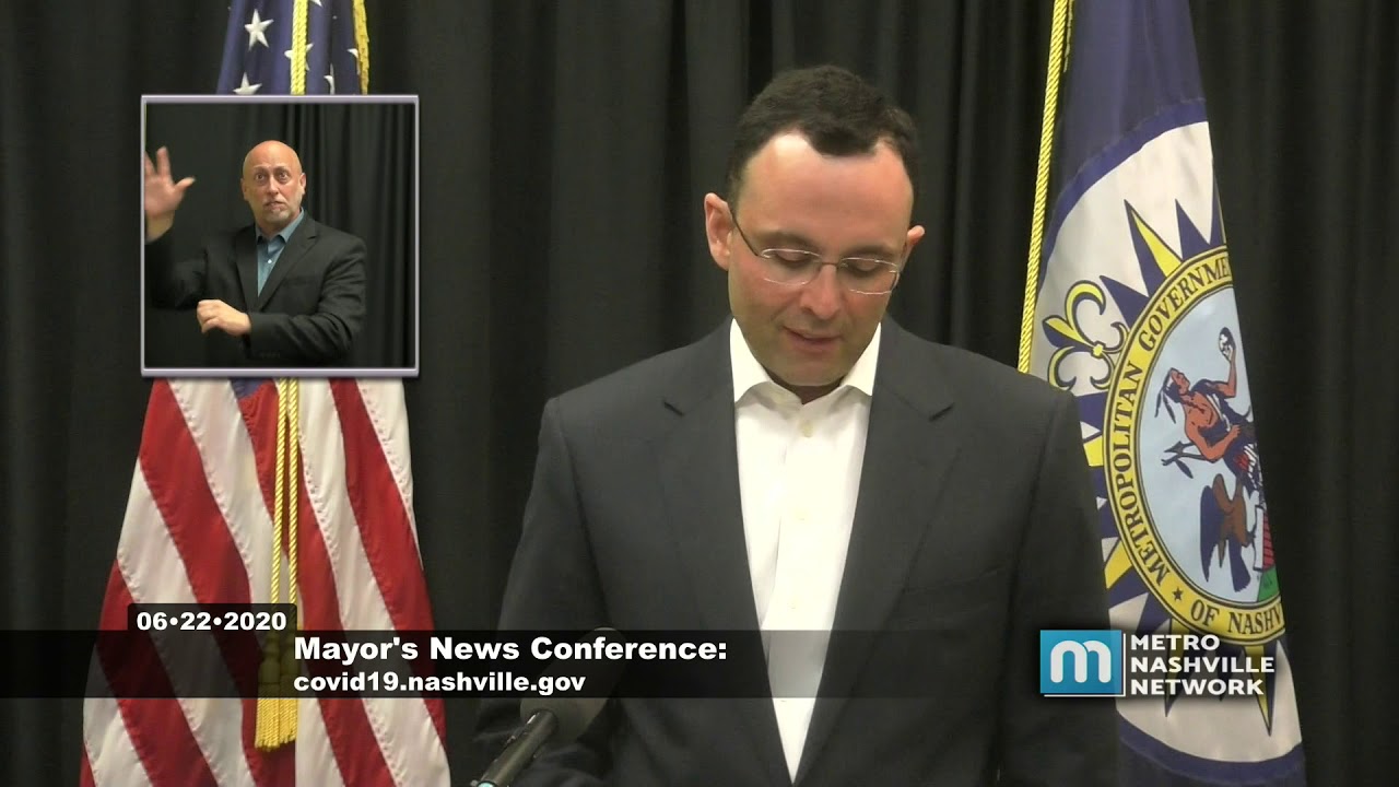 06/22/20 Mayor John Cooper News Conference - YouTube