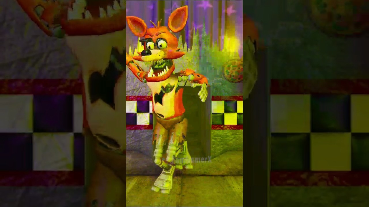 FNAF Doom 1 Laser foxy Lazer foxy #roblox - YouTube