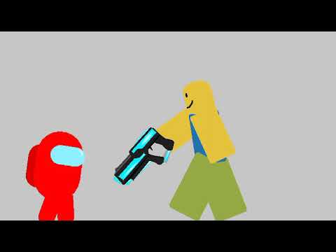 red imposter vs Roblox noob - YouTube