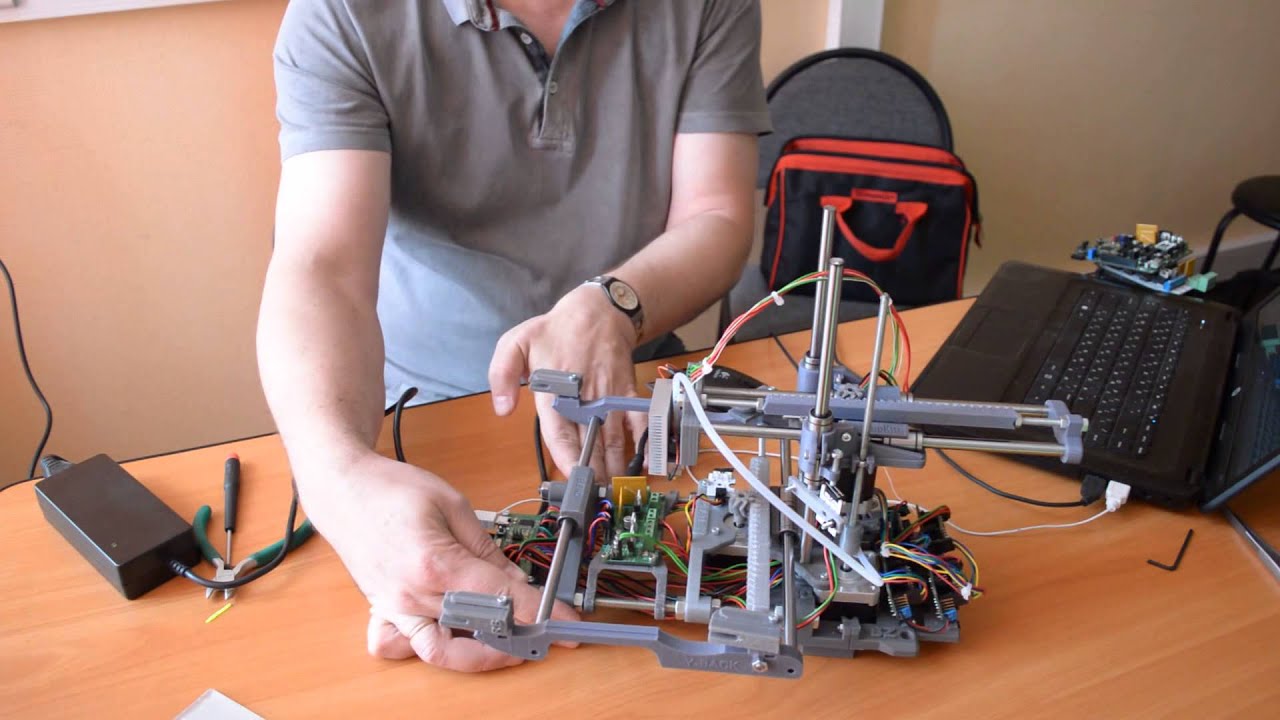 How it works. Как устроен 3D printer Smartrap MC3. DIY. Конструктор Мастер Кит - YouTube