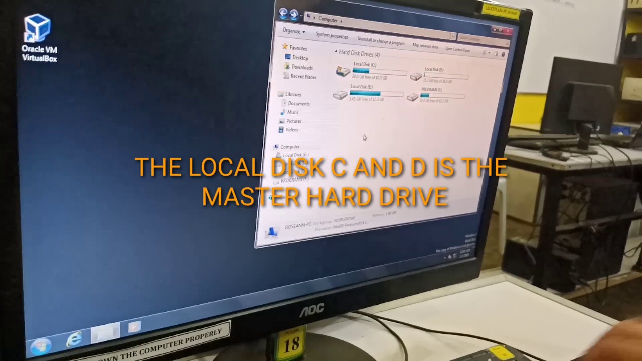MASTER AND SLAVE HARD DRIVE AND TRANSFERING MASTER FILES TO SLAVE - YouTube