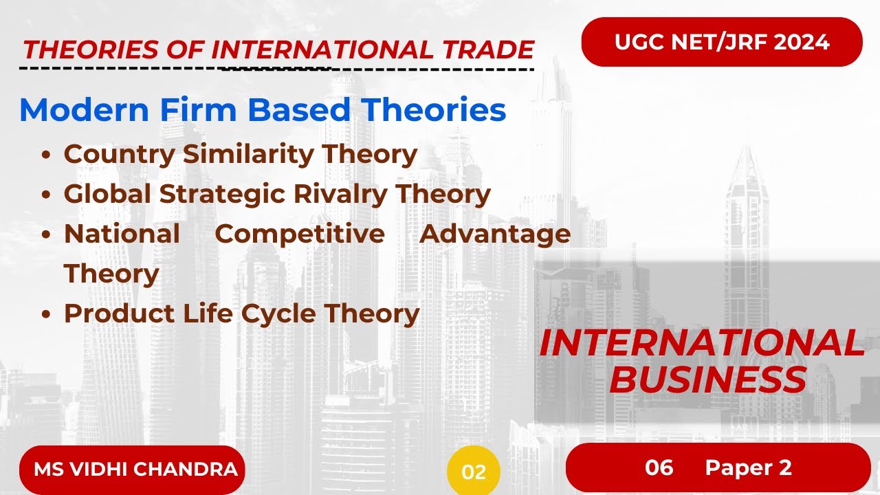 Theories of International Trade| Modern Firm Based Theories ...