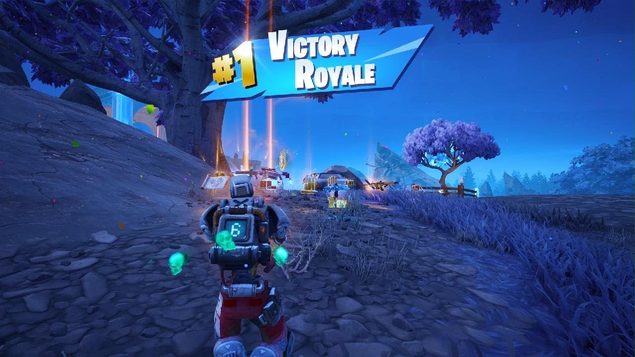 Fortnite A.I.M. Victory Royale Zero Build Solos - YouTube