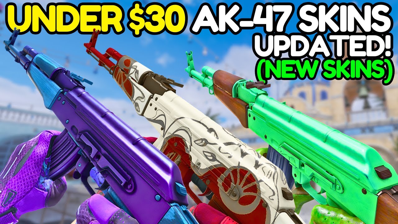 BEST CHEAP AK-47 Skins Under $30 in CS2 (Budget AK Skins 2025) - YouTube