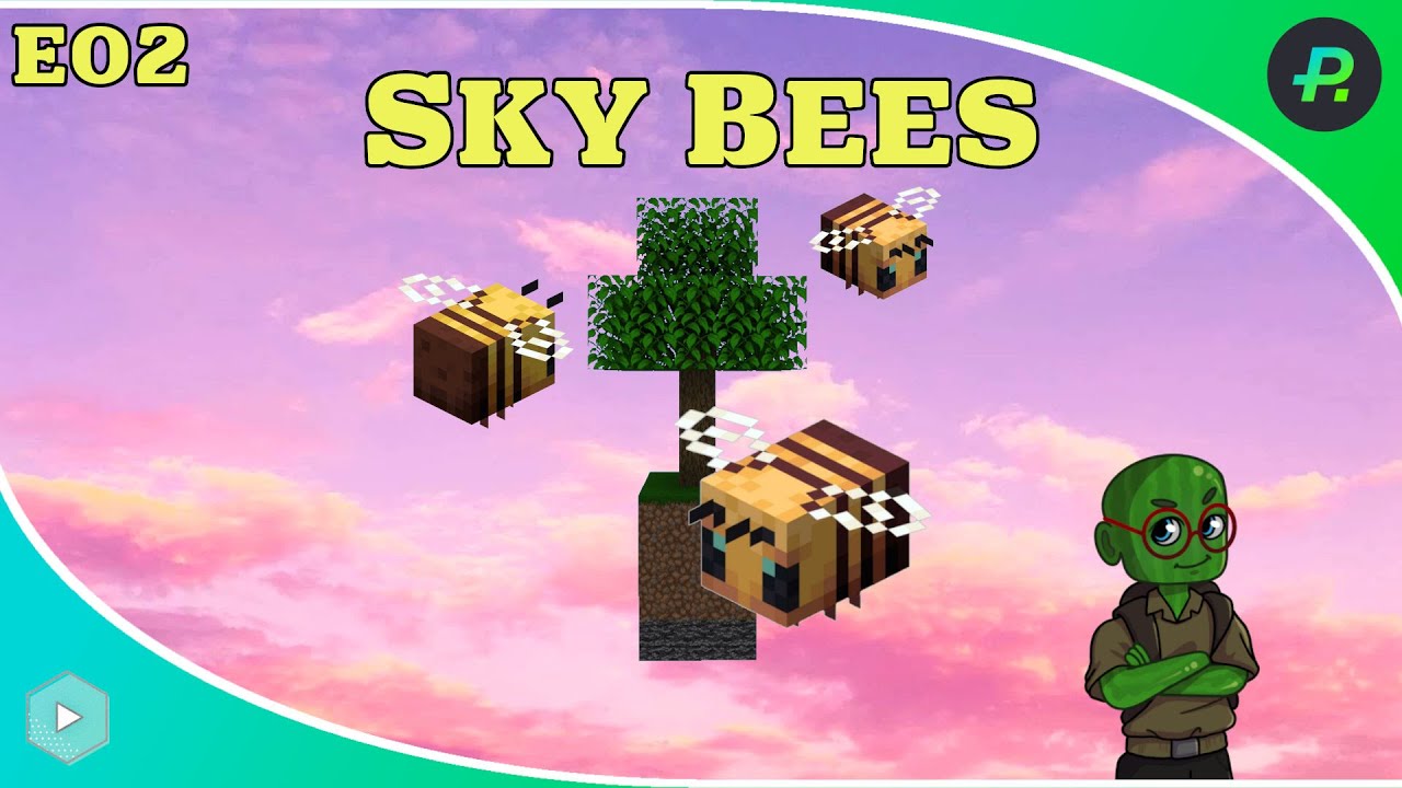 Sky Bees, Modded Minecraft 1.16 | We're having Apery good time | E02 ...