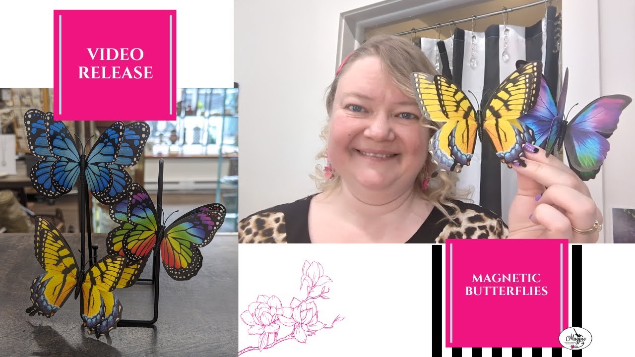Magnetic Butterflies at Magpie! - YouTube