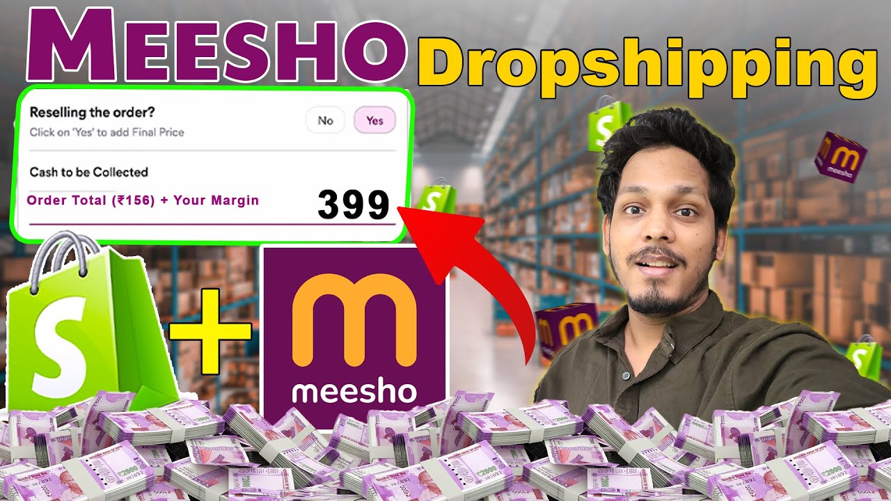 how to do dropshipping with meesho - YouTube