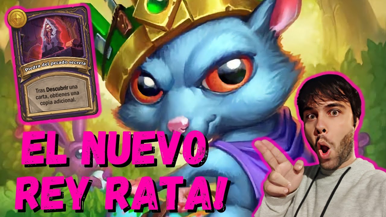 🐭 EL NUEVO REY RATA + LA MISIÓN DE DESCUBRIR 🐭 #hearthstone #español # ...