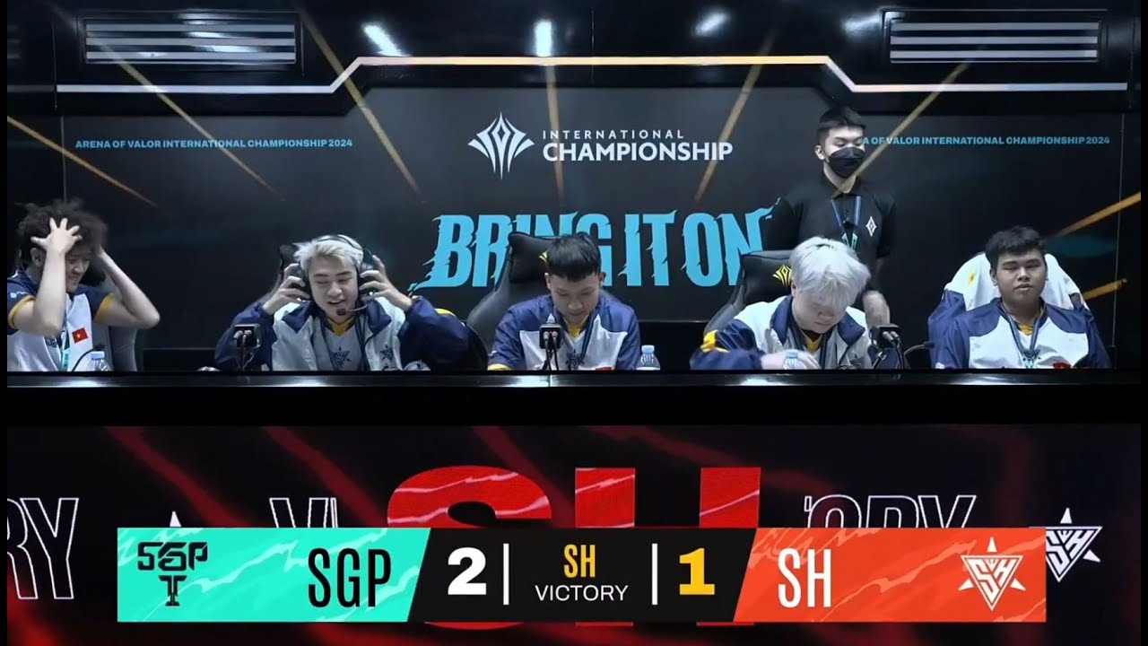 SGP vs SH Game 3 AIC 2024 Sự trỗi dậy của SH #lienquanmobile #aic2024 # ...