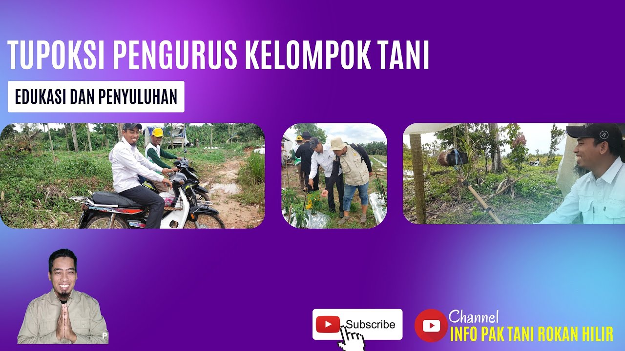 Tugas Pokok dan Fungsi (TUPOKSI) Pengurus Kelompok Tani - YouTube