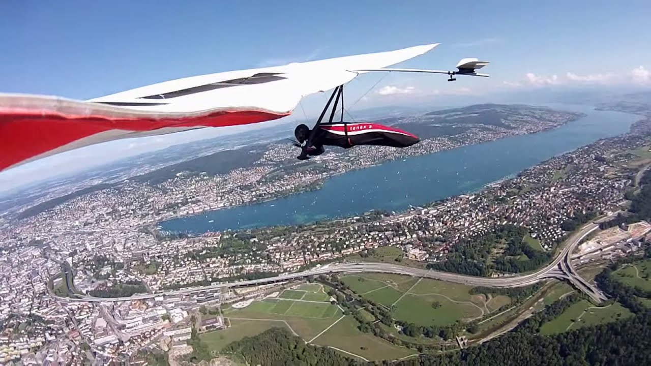 Atos VQ - Mit dem Starrflügler am Uetliberg fliegen. - YouTube