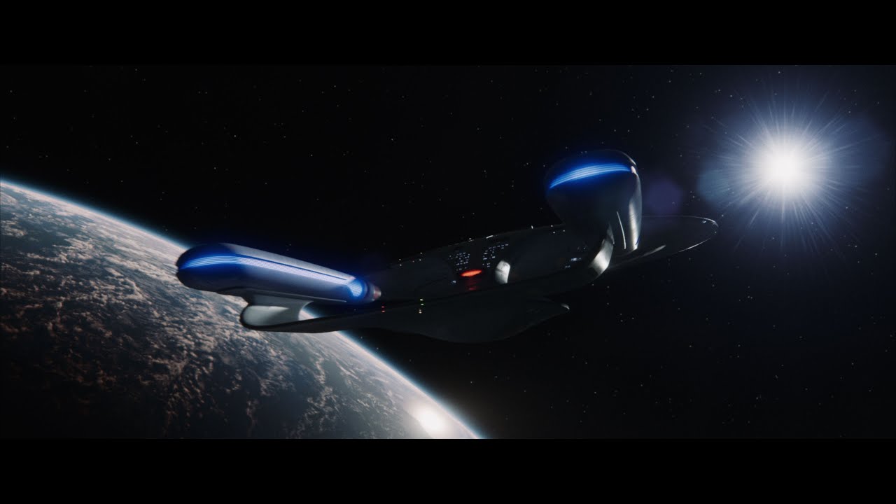 U.S.S. Enterprise 1701-D Over Veridian III - YouTube