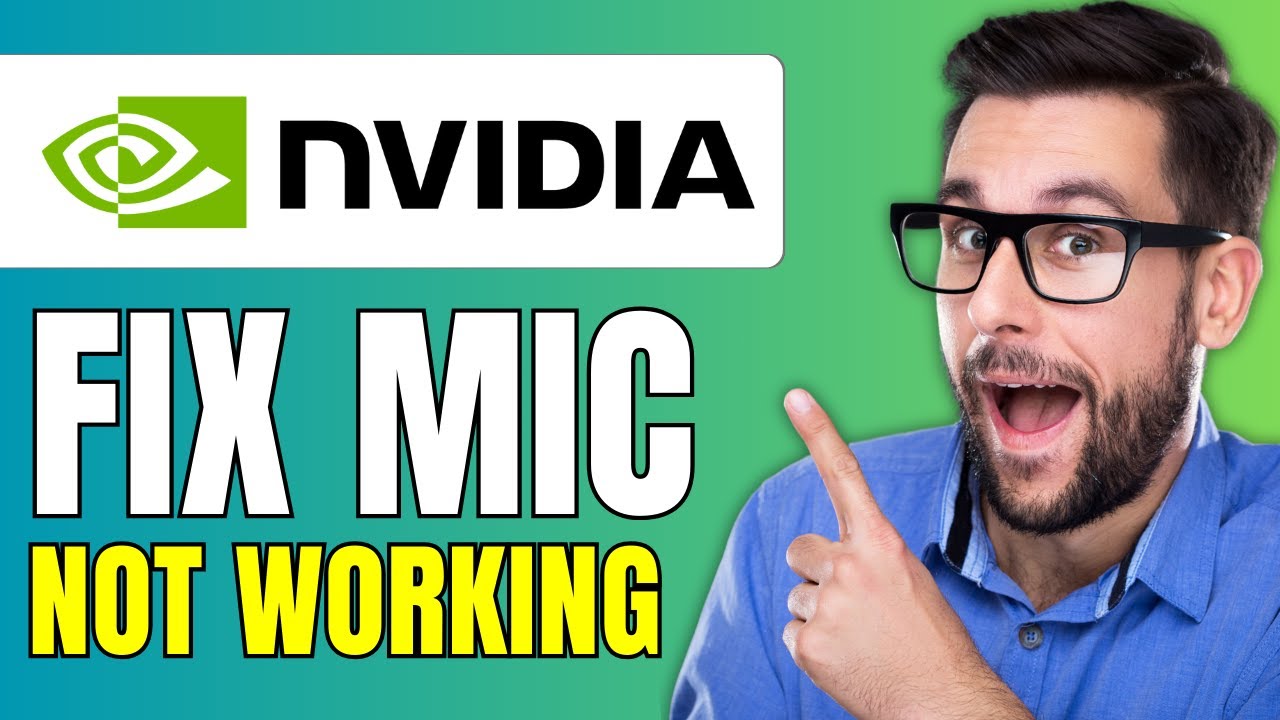 How To Fix Microphone Not Working in NVIDIA App | Nvidia App/Shadowplay Mic not working (2025 ...