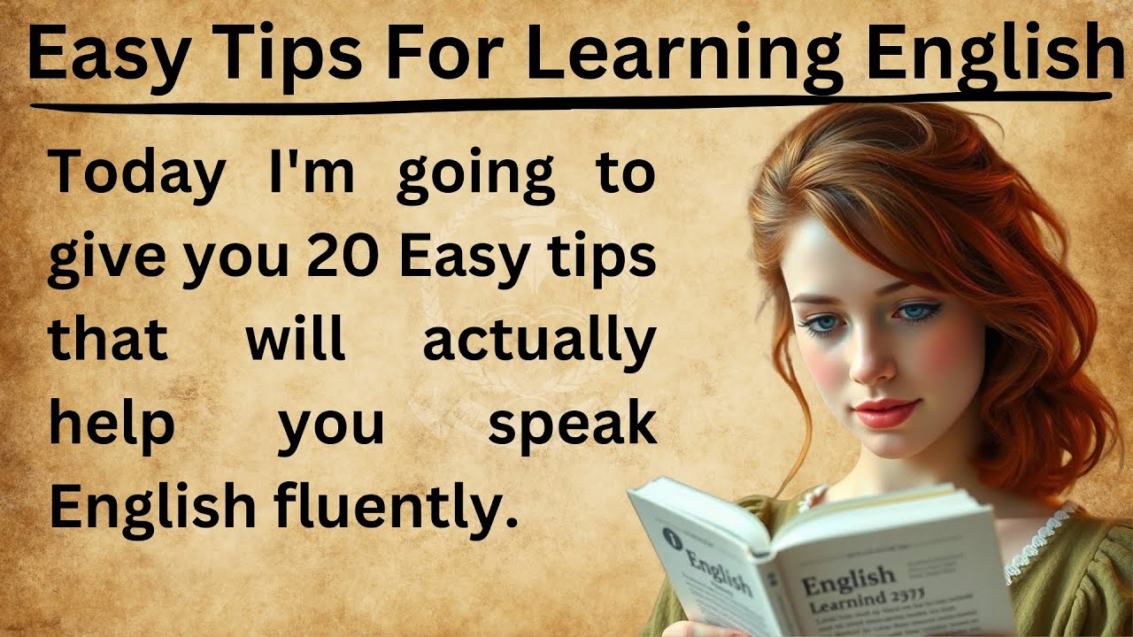 Easy Tips For Learning English || Speak English With Confidence ...