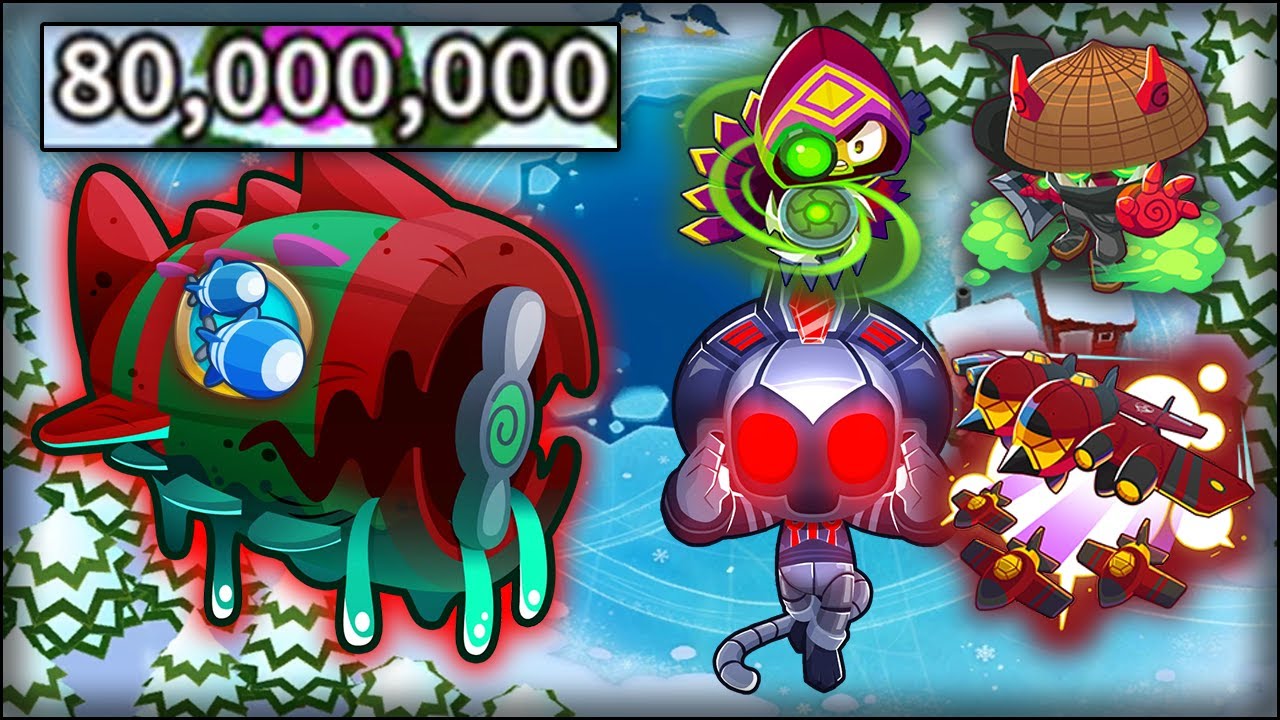 Elite Bloonarius Skates Run - Double MOAB HP - 80 MILLION BLOONARIUS ...