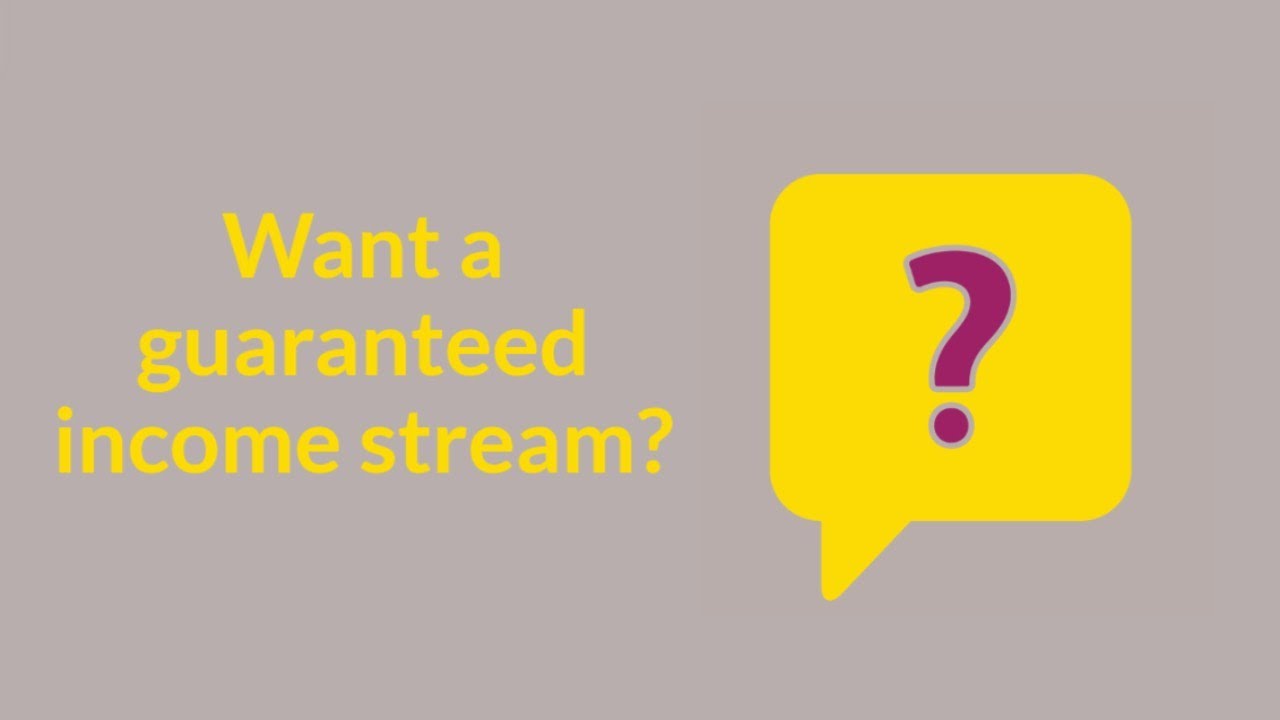 #9 - Want a guaranteed income stream? - YouTube