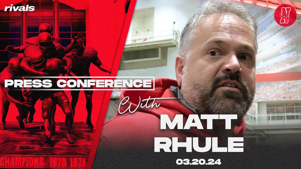 Nebraska Football: Matt Rhule on new athletic director hire, Huskers ...