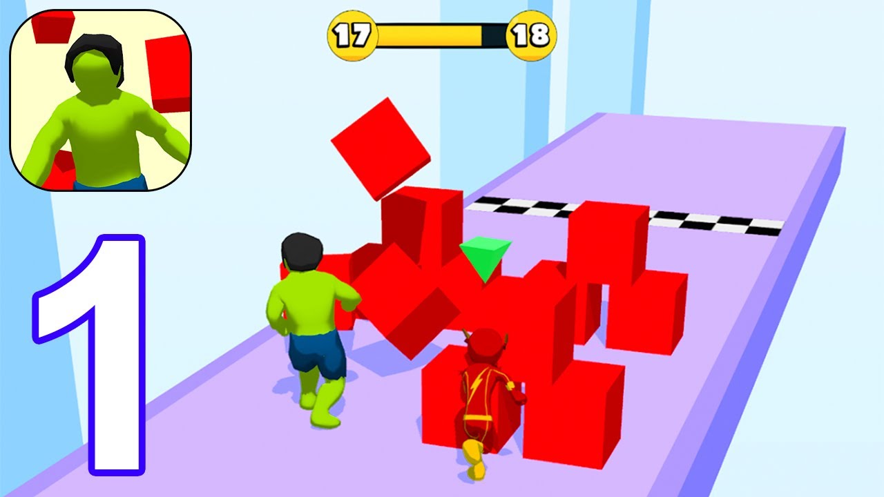 Superhero Race! - Gameplay Walkthrough Part 1 All Levels 1-10 (Android ...