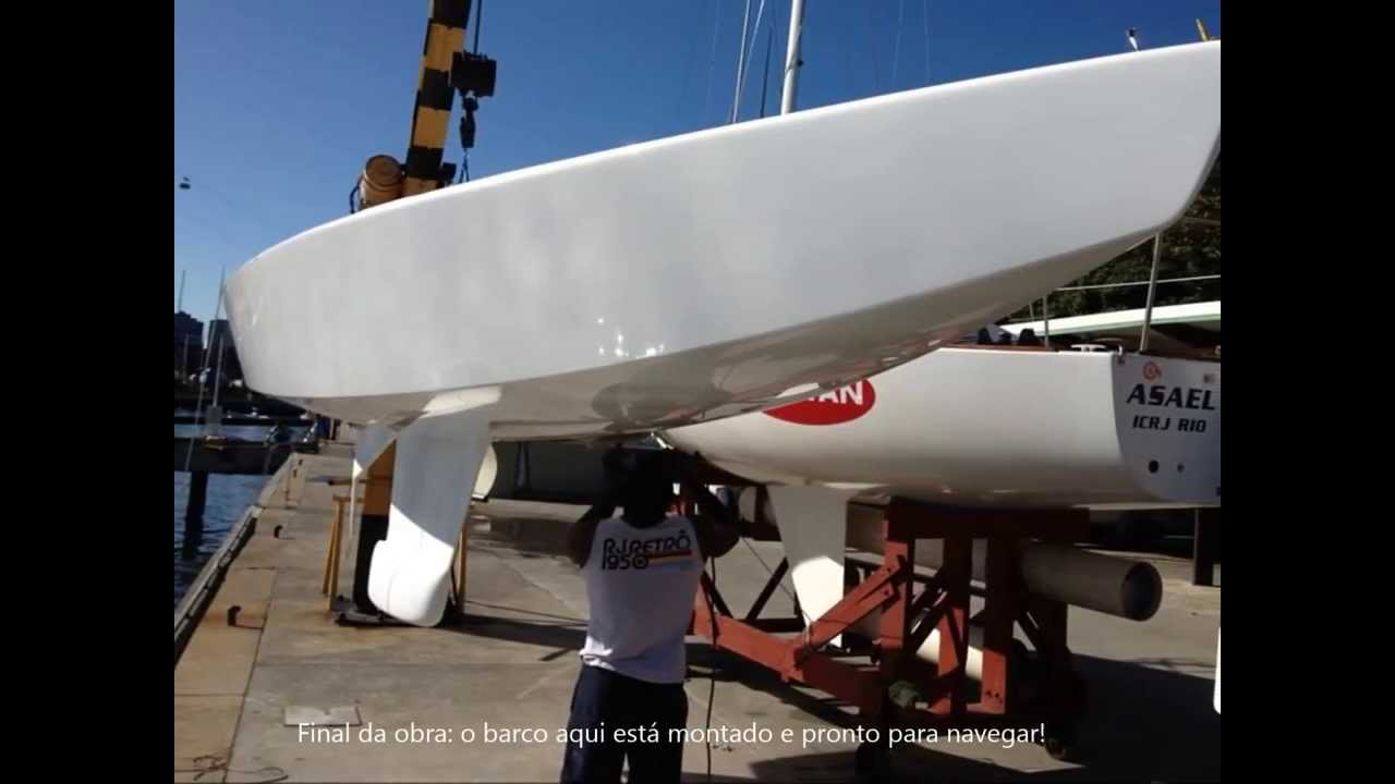 Boat by Gordon e a Reforma do Star BRA 8463 Reinaldo Conrad - YouTube