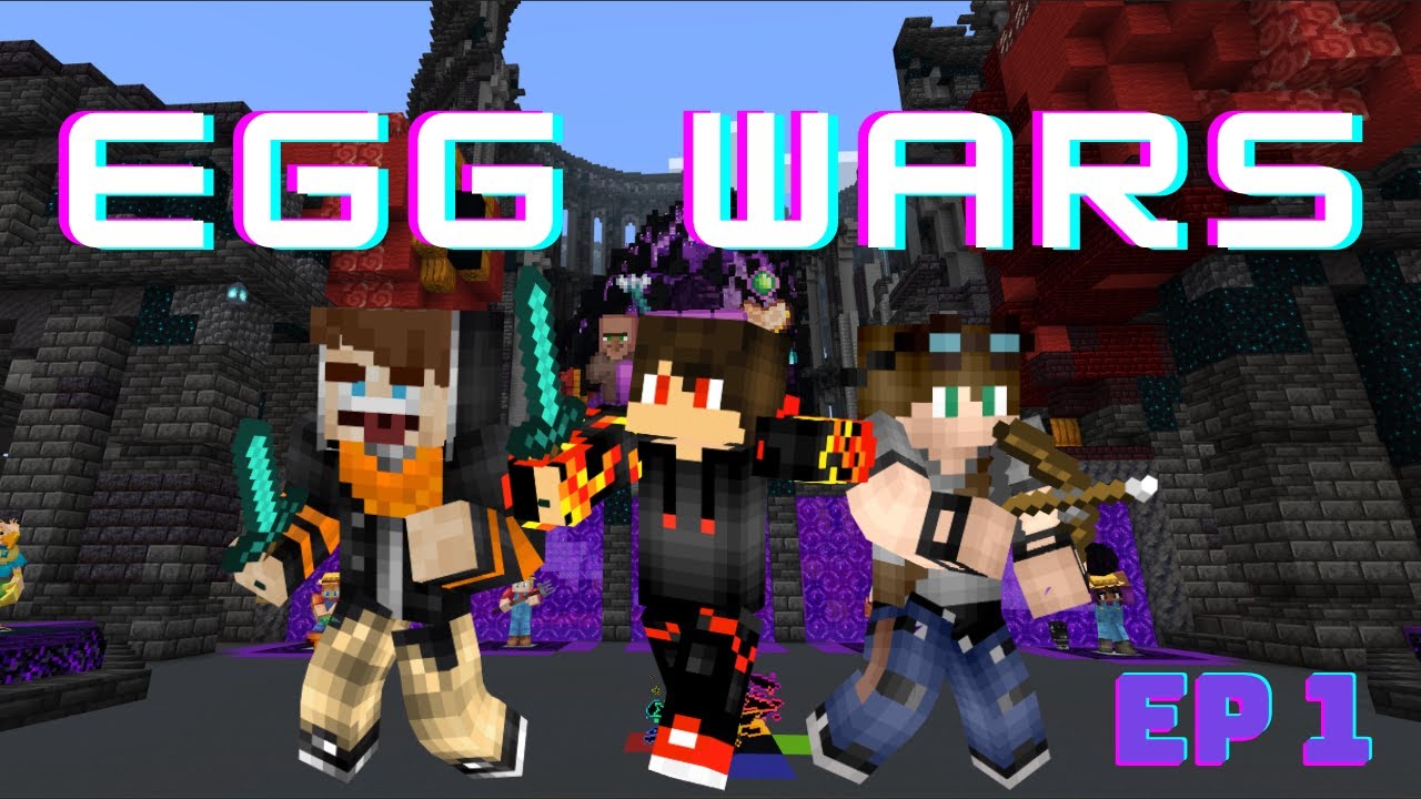 Minecraft Eggwars With Friends ep 1 - YouTube