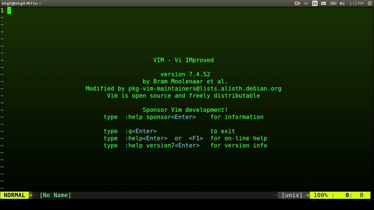 vimscript tutorial - YouTube