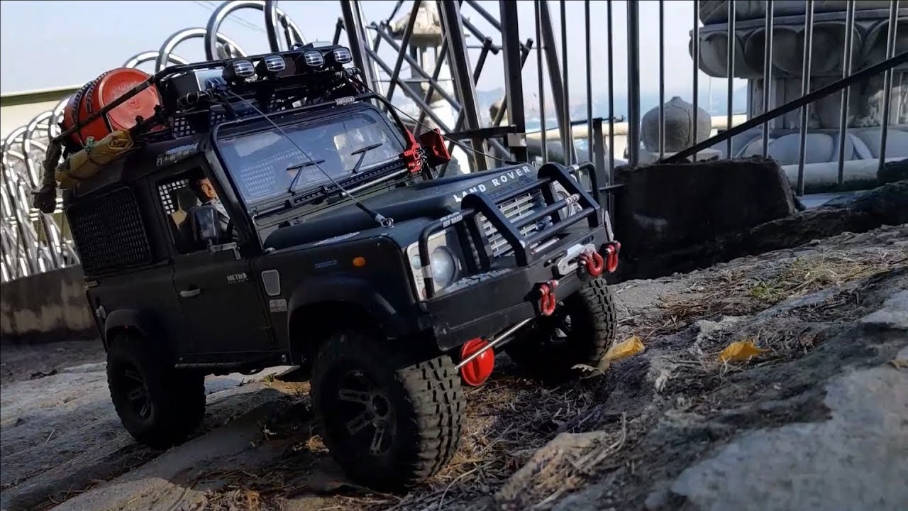 RC4WD D90 Land Rover Defender Cho-ryang Adventure - YouTube