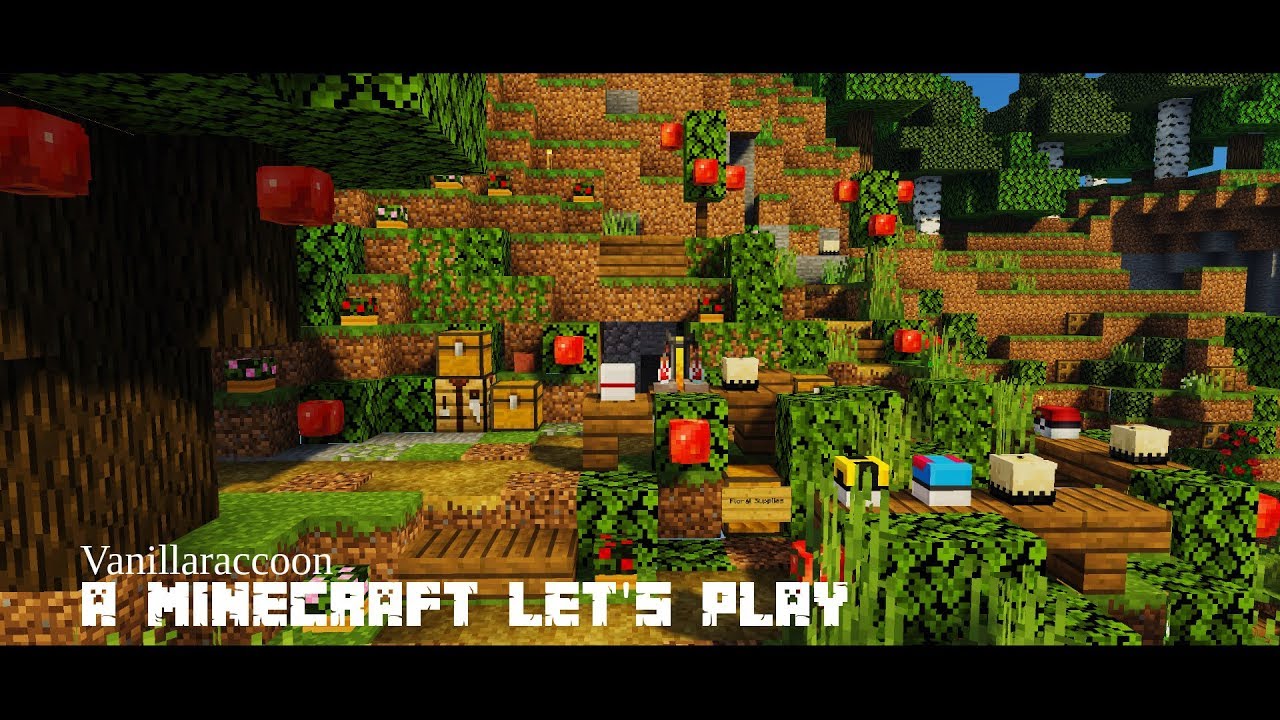 a Vanilla+ Minecraft Let's Play | Episode 9 - LANDSCAPING - YouTube