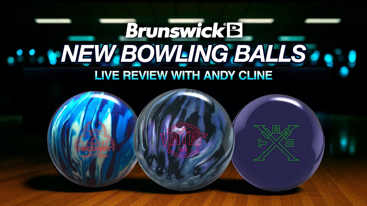 Hammer Hazmat Pearl, DV8 Hater Pearl, & Ebonite Turbo X. Live Bowling ...