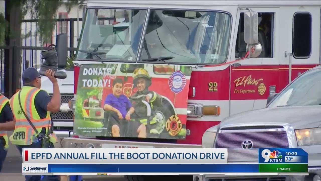 EPFD kicks off Fill the Boot drive for MDA - YouTube