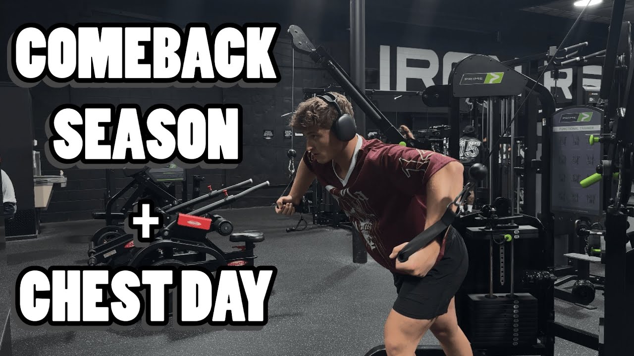 It's Comeback Season (channel update) - Plus Chest Day - YouTube