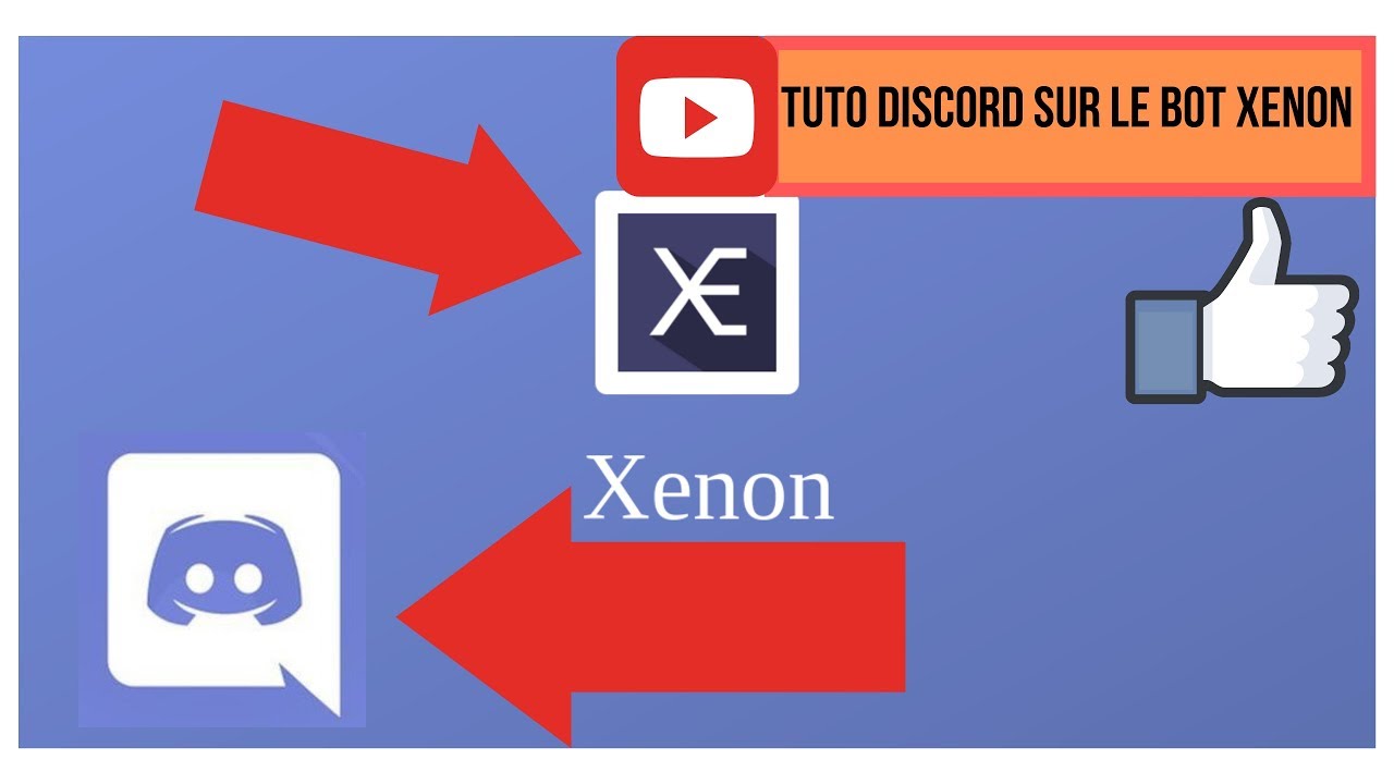 tuto discord pour ajouter le bot xenon - YouTube