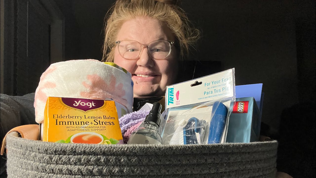 Surprising you with a self care basket ASMR #asmrvideos #tingles # ...
