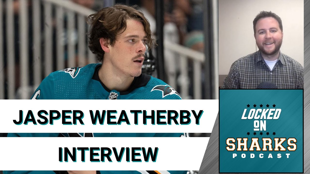 San Jose Sharks Forward, Jasper Weatherby On His First Season, Playing ...