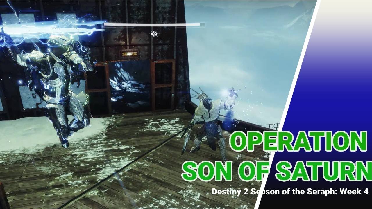 [Destiny 2] New Operation: Son of Saturn Gameplay - YouTube