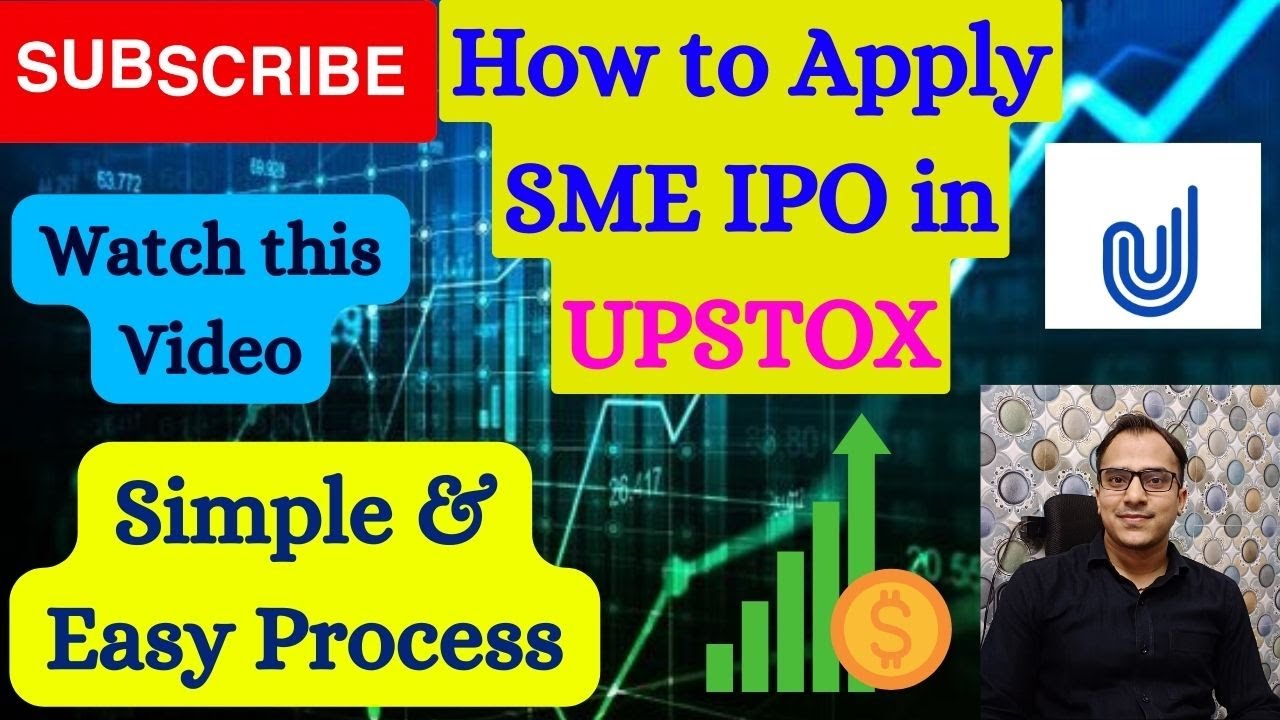 How to apply SME IPO in Upstox ? SME IPO kese lagaye ? Upstox mein sme ...