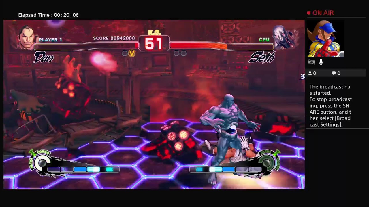 Ultra SF4, arcade mode as Dan - YouTube