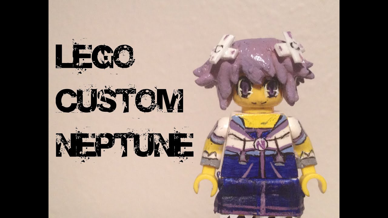 HYPERDIMENSION NEPTUNIA LEGO CUSTOM NEPTUNE - YouTube