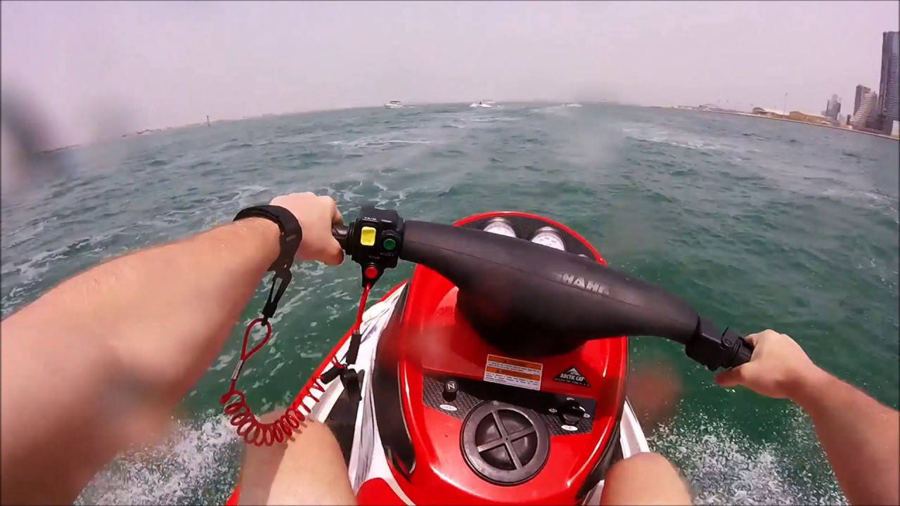 Jet skiing @ Coral Bay, Bahrain - YouTube