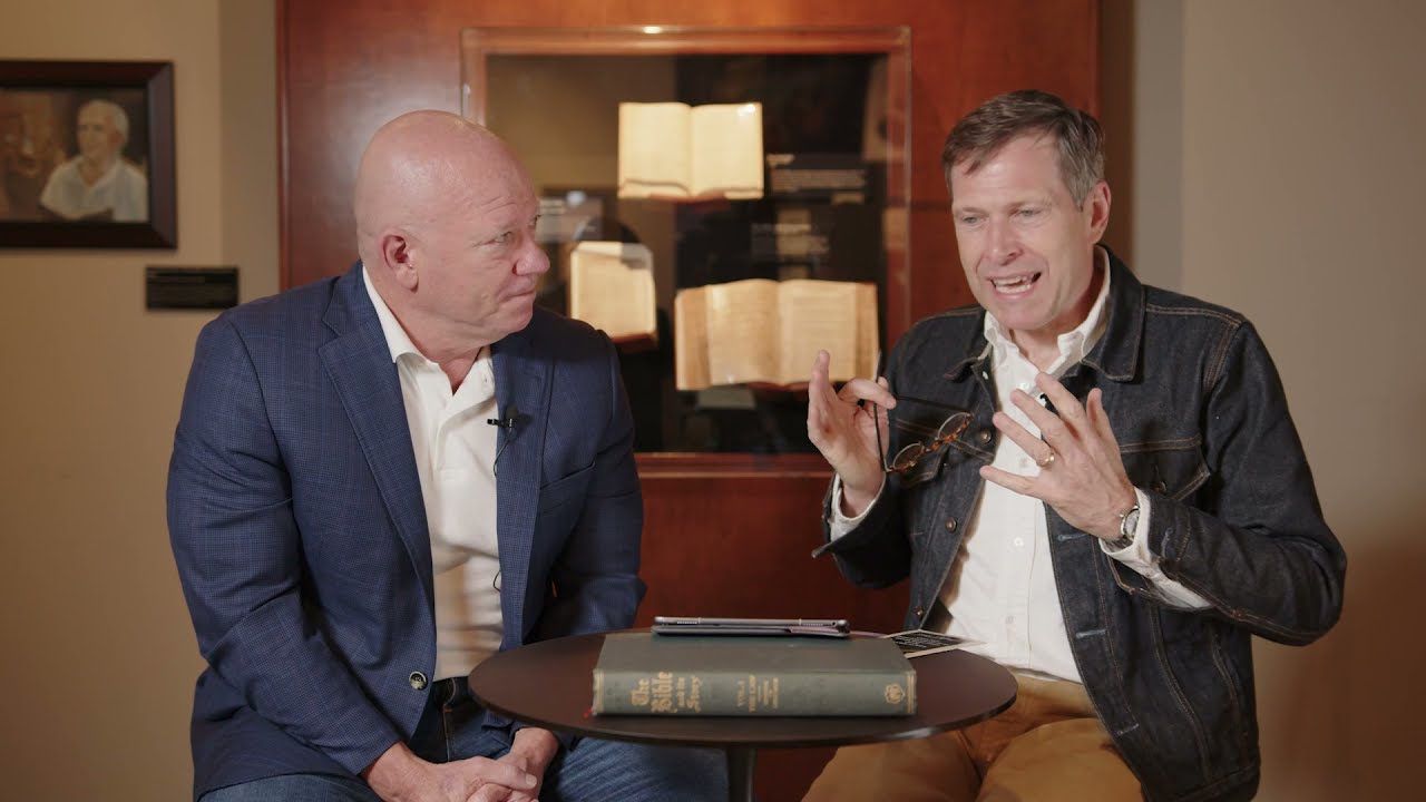Dunham Bible Museum Interview w/ Pastor Nathan and Dr. Scott Stripling ...