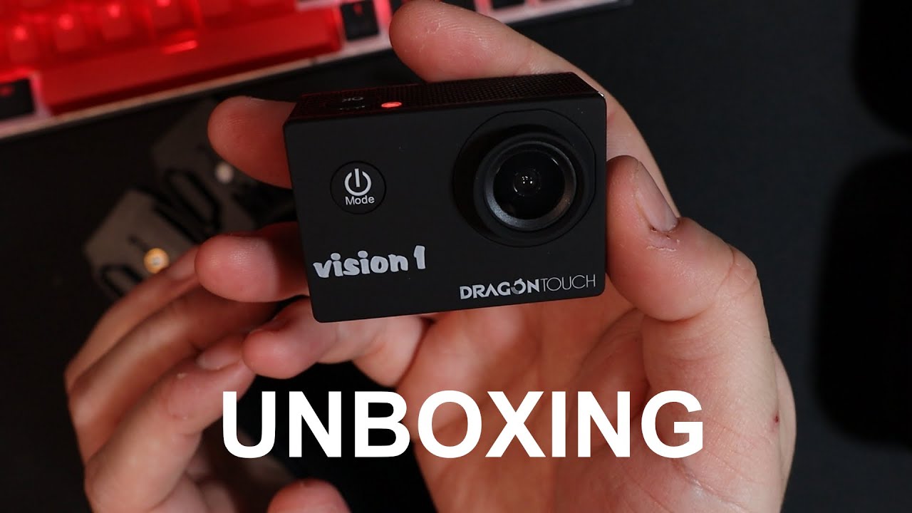 BEST BUDGET ACTION CAM? Dragon Touch 1080P Action Camera Unboxing # ...