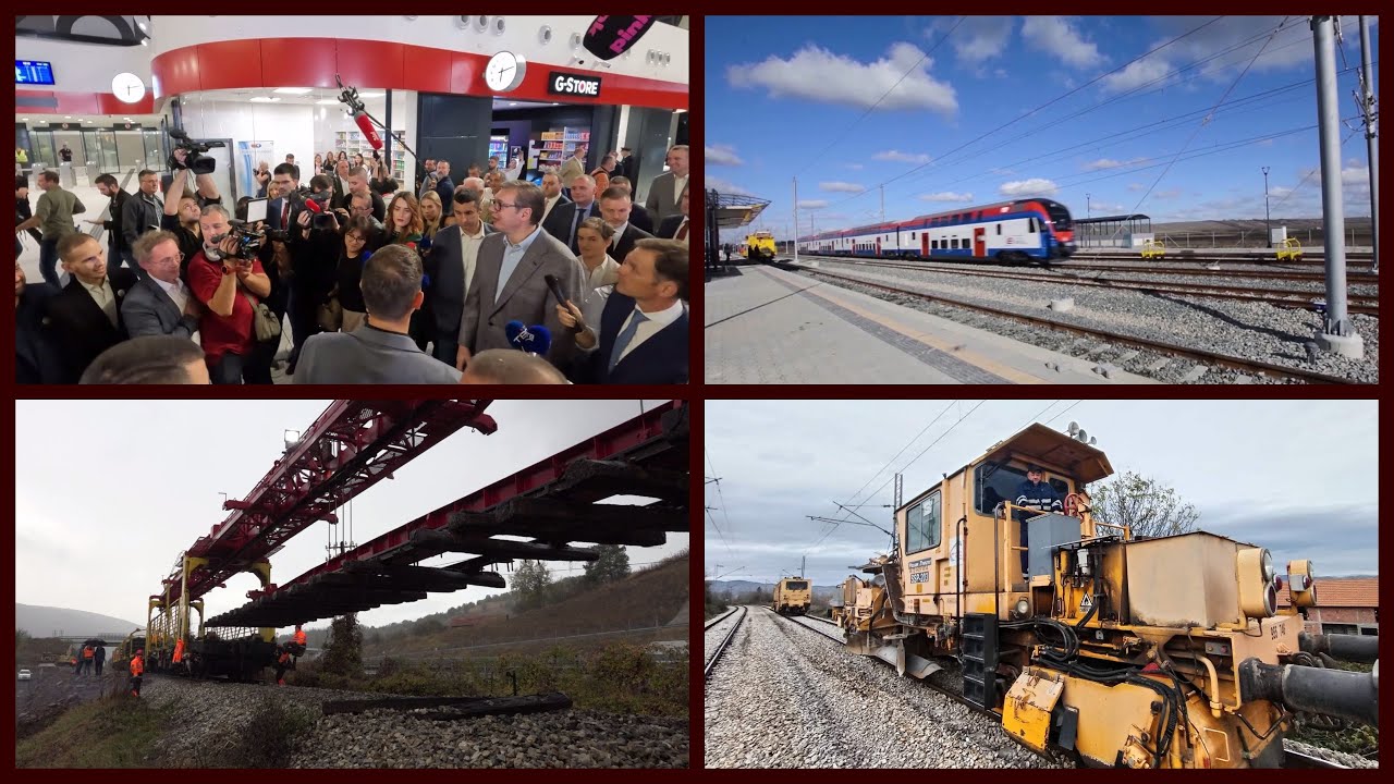 Infrastruktura Želetnice Srbije u 2023. godini - YouTube