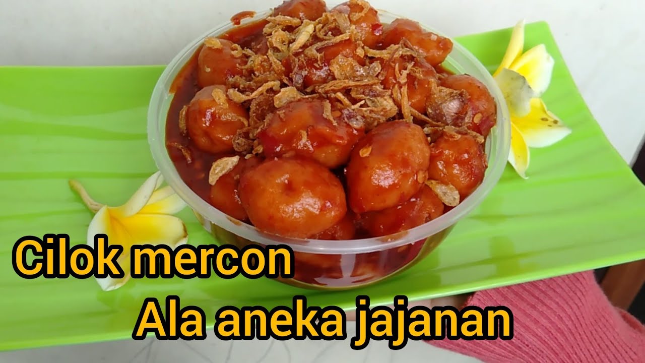 cilok mercon - YouTube
