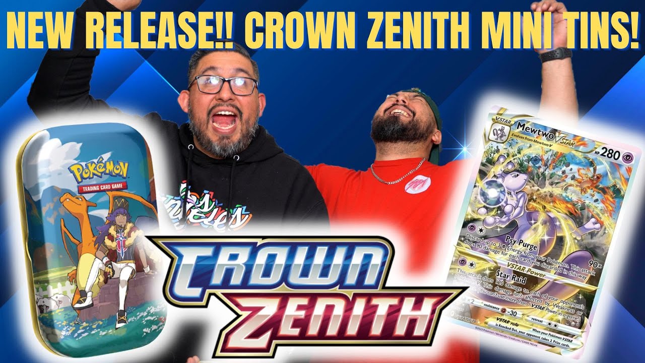 *New Release Day* Crown Zenith Mini Tins! Big Hitters! # ...