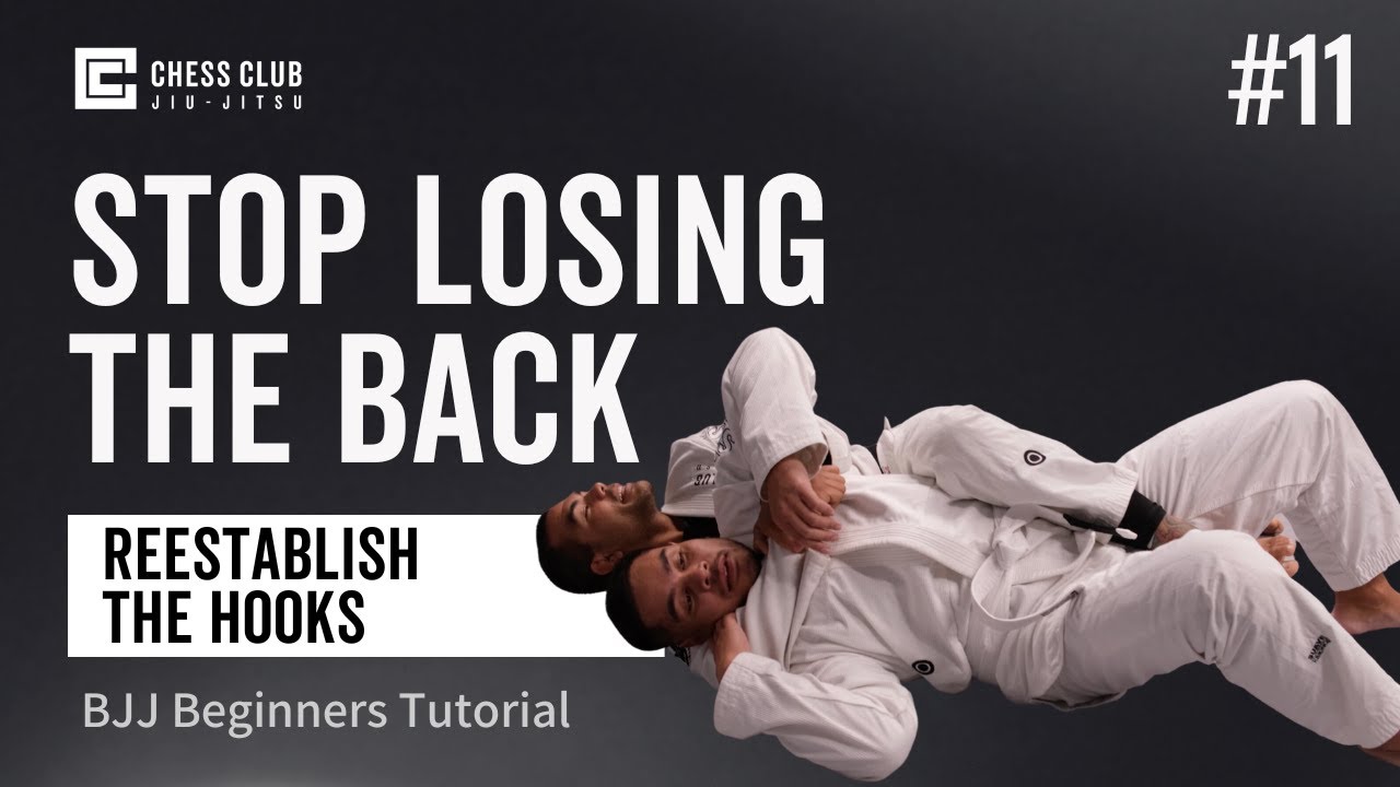 BJJ Beginners Tutorial - Keeping Back Control | Avoiding Lower Body ...