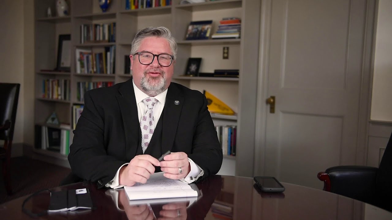 Alumni & Friends Update: President Dr. John W. Wells 1-28-21 - YouTube