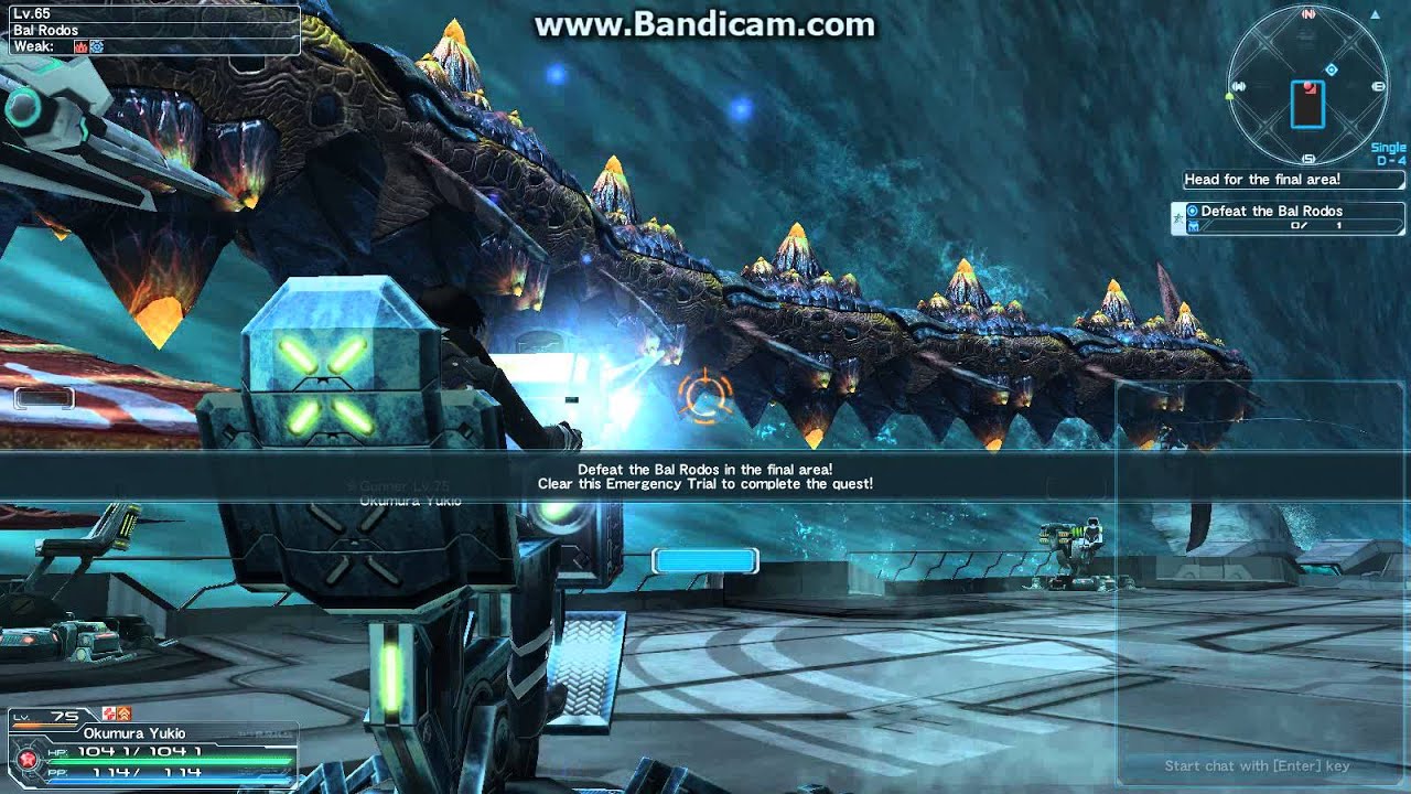 pso2 SH Bal Rodos Gu/Ra 75/75 - YouTube